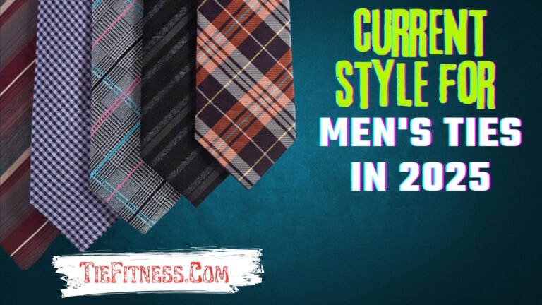 What Is The Current Style For Mens Ties